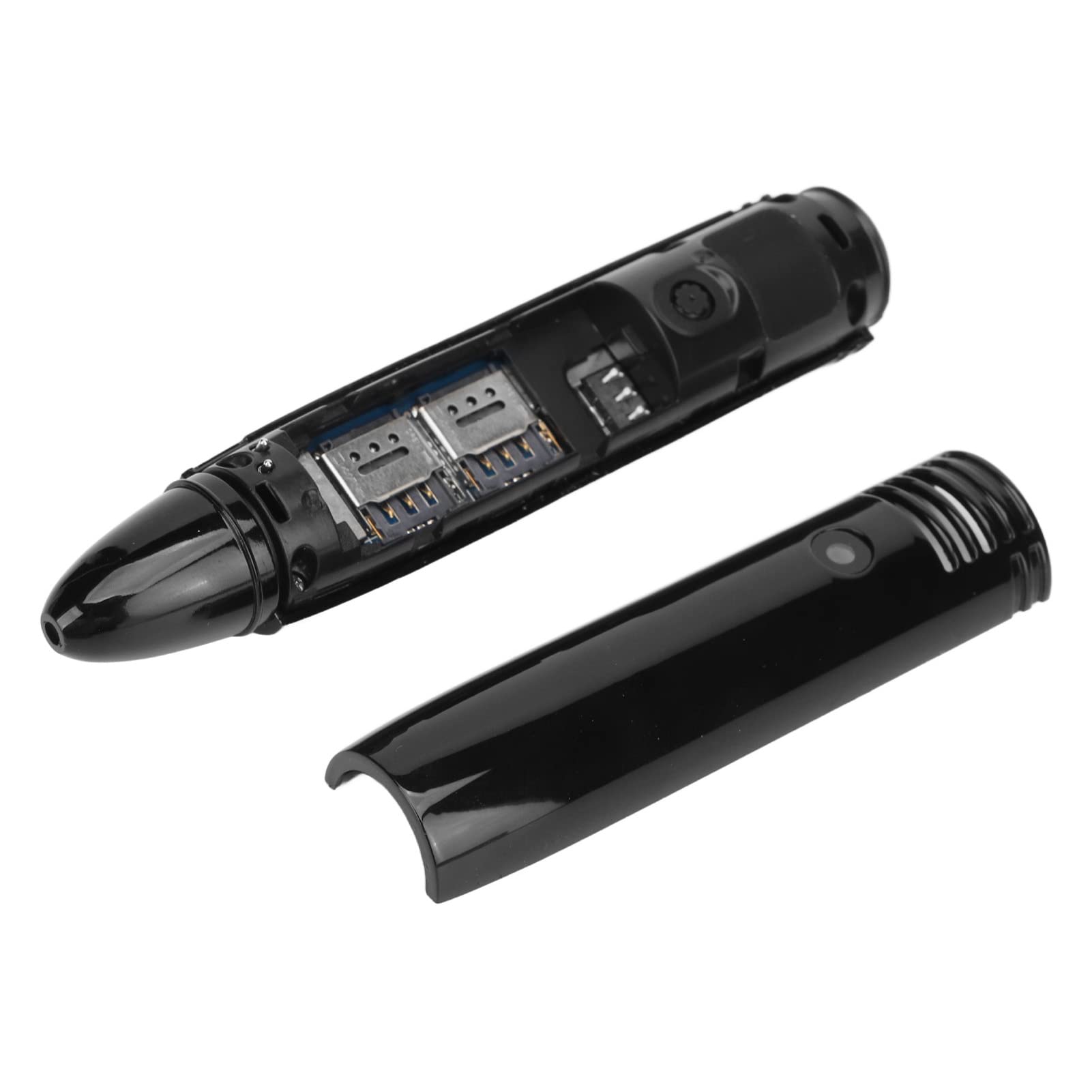 Mini Smartphone, Pen Mini Cell Phone, 0.96 Inch Tiny Screen Mobile Phone,Bluetooth Dialer Kid Mobile Phone, GSM Dual SIM 32G Memory Card with Camera Flashlight Music Player