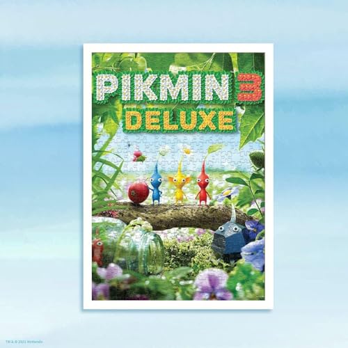 Pikmin 3 Deluxe 1000 Piece Jigsaw Puzzle | Collectible Puzzle Featuring Familiar Pikmin Characters from The Nintendo Switch Game | Officially Licensed Nintendo Merchandise