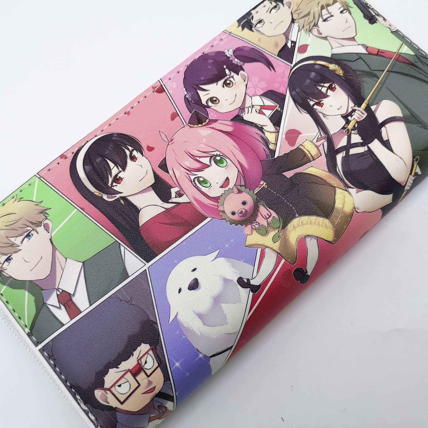 TUNDOIT Anime Wallet Anime Purse Men Women Wallet Anime Merch (jiandie wallet)