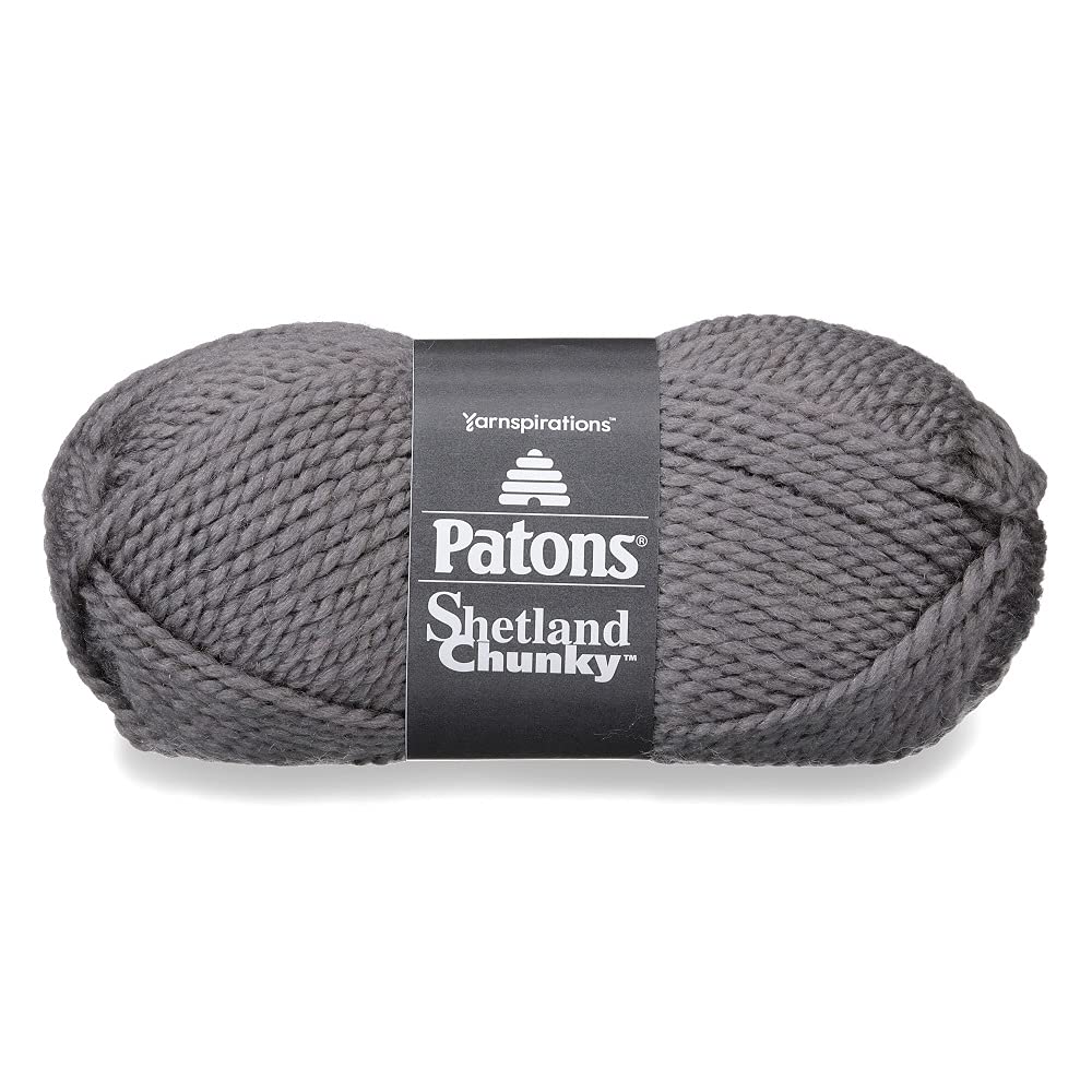 Patons Shetland Chunky Yarn Oxford Grey
