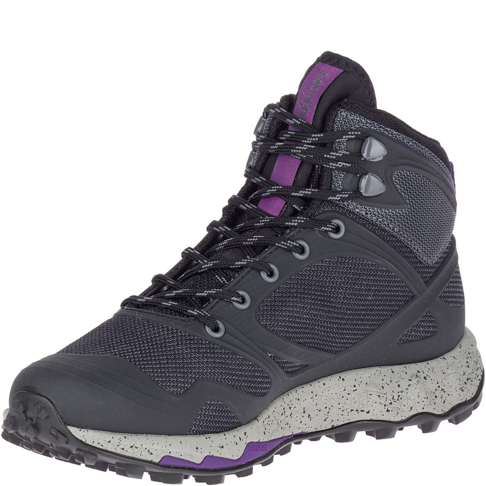 Merrell Altalight Knit Mid Hiking Shoes - Women's, Black, 9 US, J033174-09.0