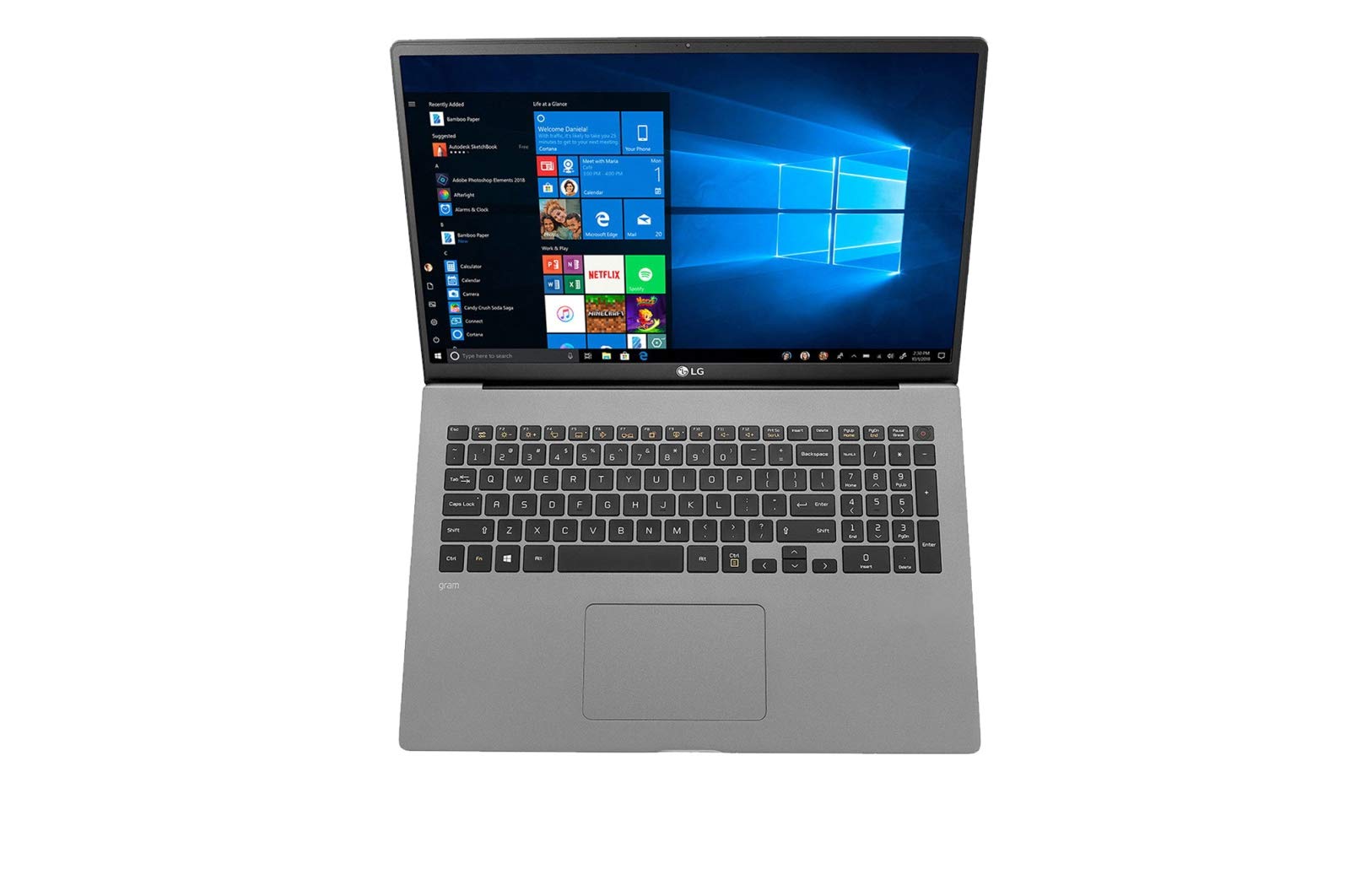 LG Gram 17" Intel i7-1065G7 16GB/512GB SSD Ultra-Slim Laptop - 17Z90N-R.AAC8U1