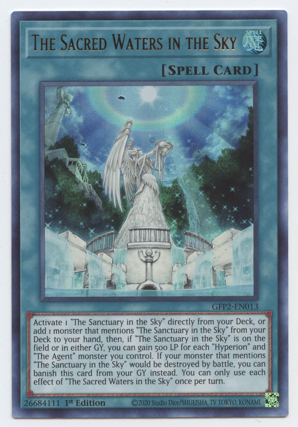 The Sacred Waters in The Sky - GFP2-EN013 - Ultra Rare - 1st Edition