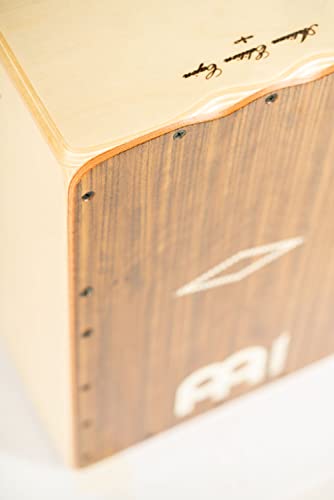Meinl Artisan String Cajon with Mongoy Frontplate / Baltic Birch Body - MADE IN SPAIN - BulerĂa Line, 2-YEAR WARRANTY (AEBLMY)