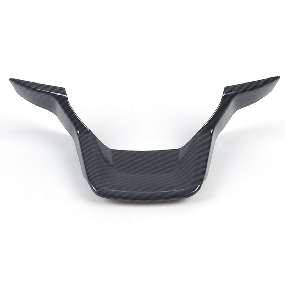 ruihe 2pc Carbon Fiber Folor Steering Wheel Cover Trim Fit for Ford Explorer 2020 2021 2022 2023 2024