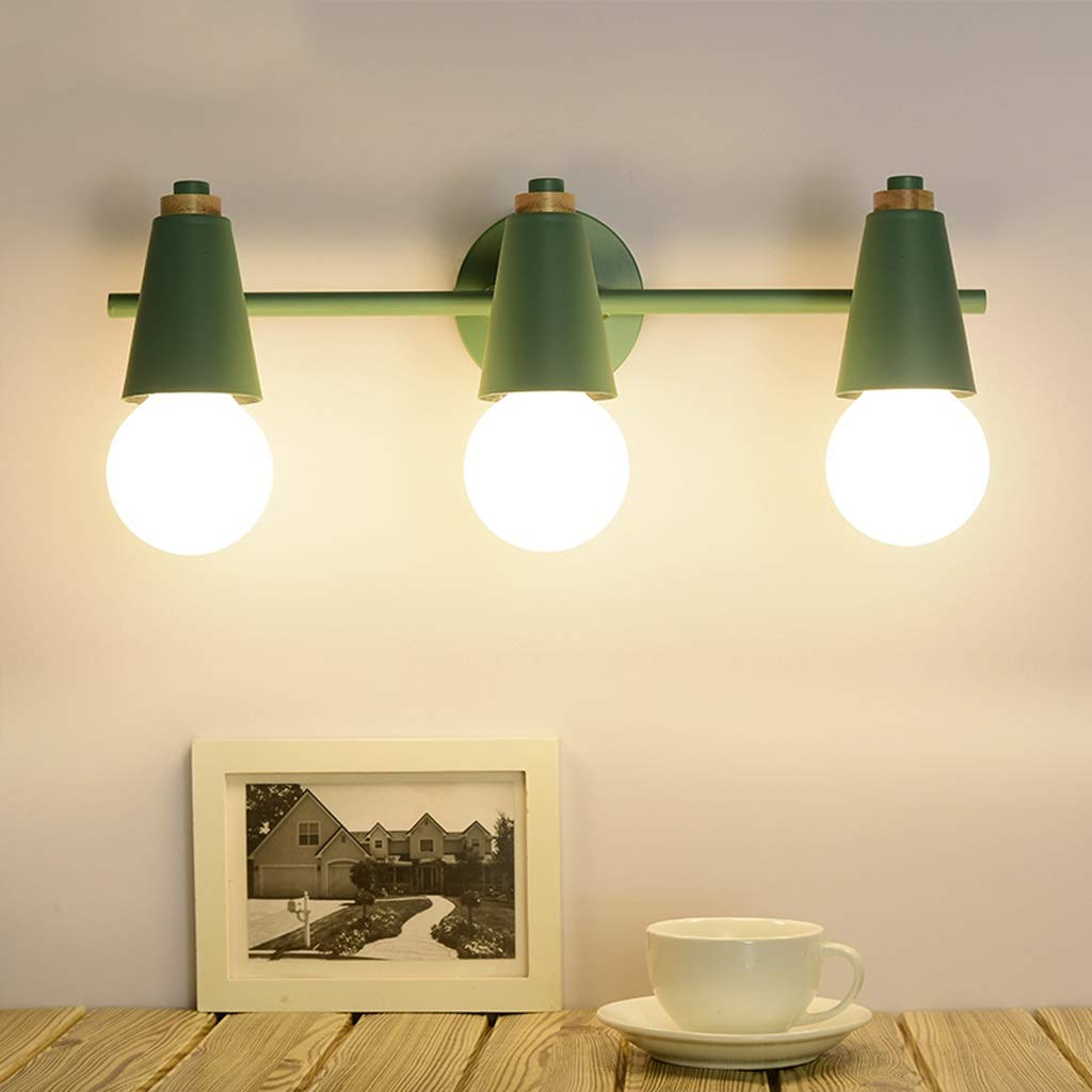 OPIU Bathroom Vanity Light Nordic Mirror Headlights Living Room Aisle Wall Lamp Bathroom Mirror Light Bedroom Bedside Macarons Flashlight Home Lighting LED Vanity Light Mirror Lights