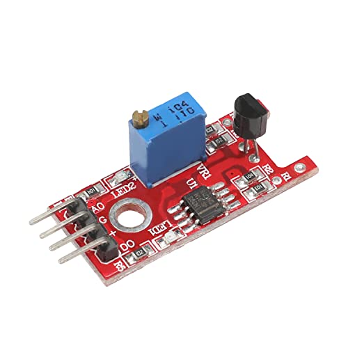 Temperature Probes Sensors, KY-026 Flame Sensor Module IR Sensor De, Temperature Detecting for Arduino,(Aicosineg)