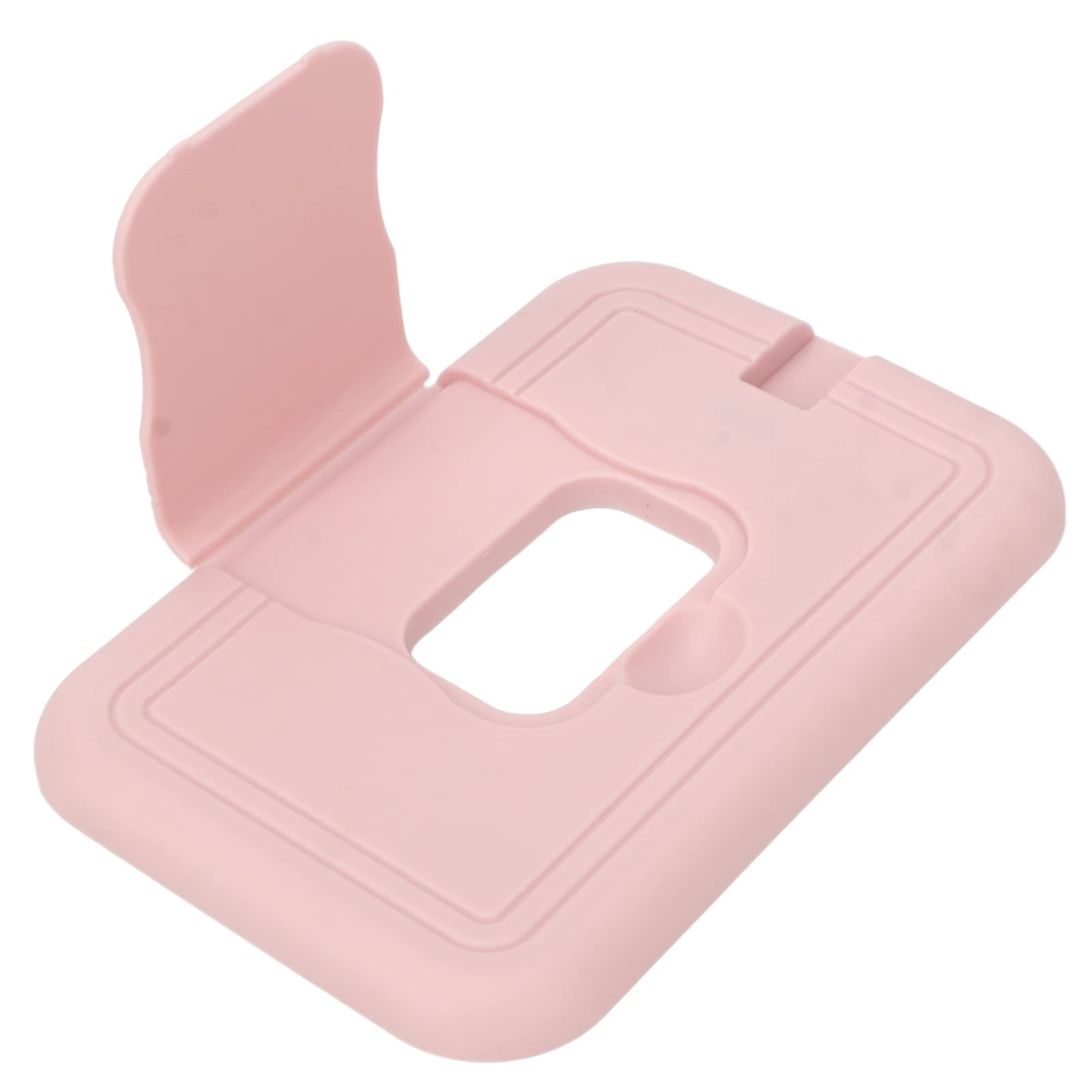 Wipes Warmer Wipes Dispenser Baby Wipes Warmer Portable Thermostat Temperature USB Fast Heating Warmer Wipes for Car Use(Pink)