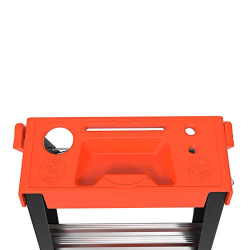 Little Giant Ladders, MicroBurst, 4' Stepladder, Fiberglass, Type 1AA, 375 lbs weight rating, (15700-001)