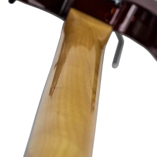 Sawtooth 6 String ET Hybrid Electric Guitar, Spalted Maple Trans Cherry Burst with Wilkinson Tremolo & Pro Series Gig Bag, Right (ST W-SMTCB)