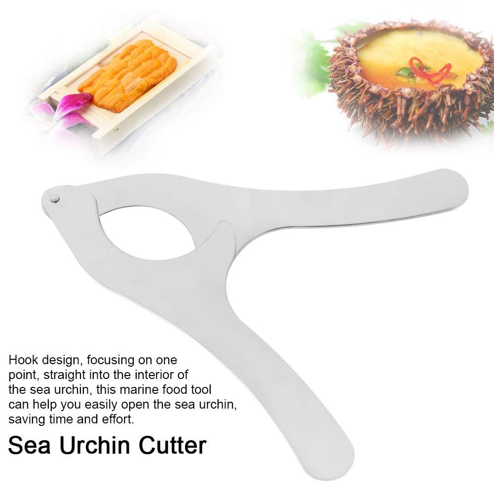 Sea Urchin Cutter-Stainless Steel Sea Urchin Cutter Opener Multifunctional Seafood Tool