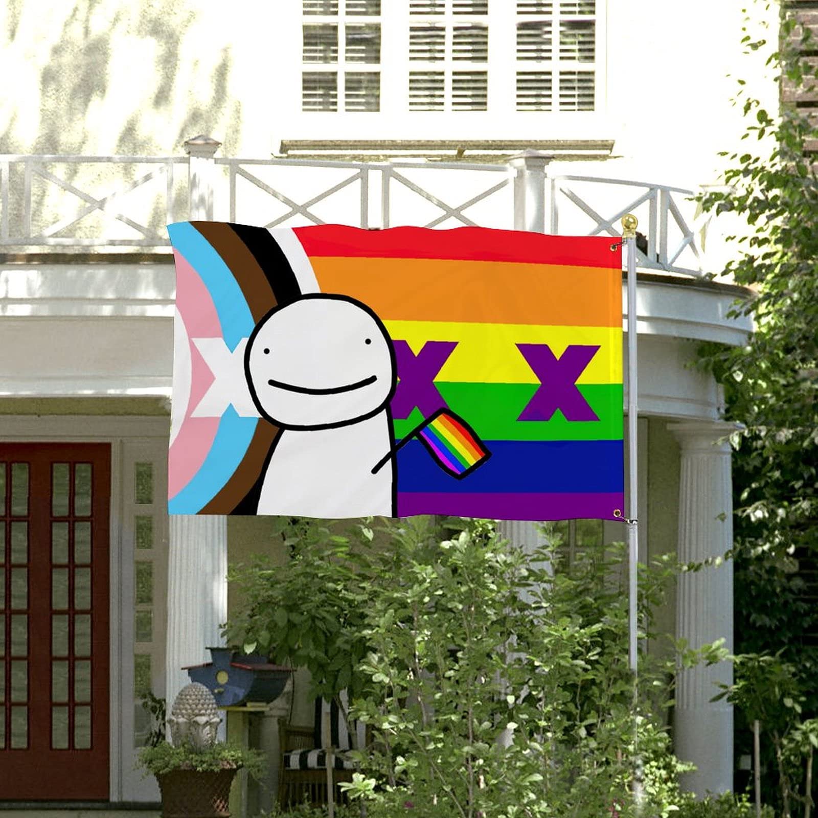 LGBTQ Pride Stuff Dream SMP Flag Garden Homes Decor Flags Tapestry Poster Banner For Yard Outdoor Indoor