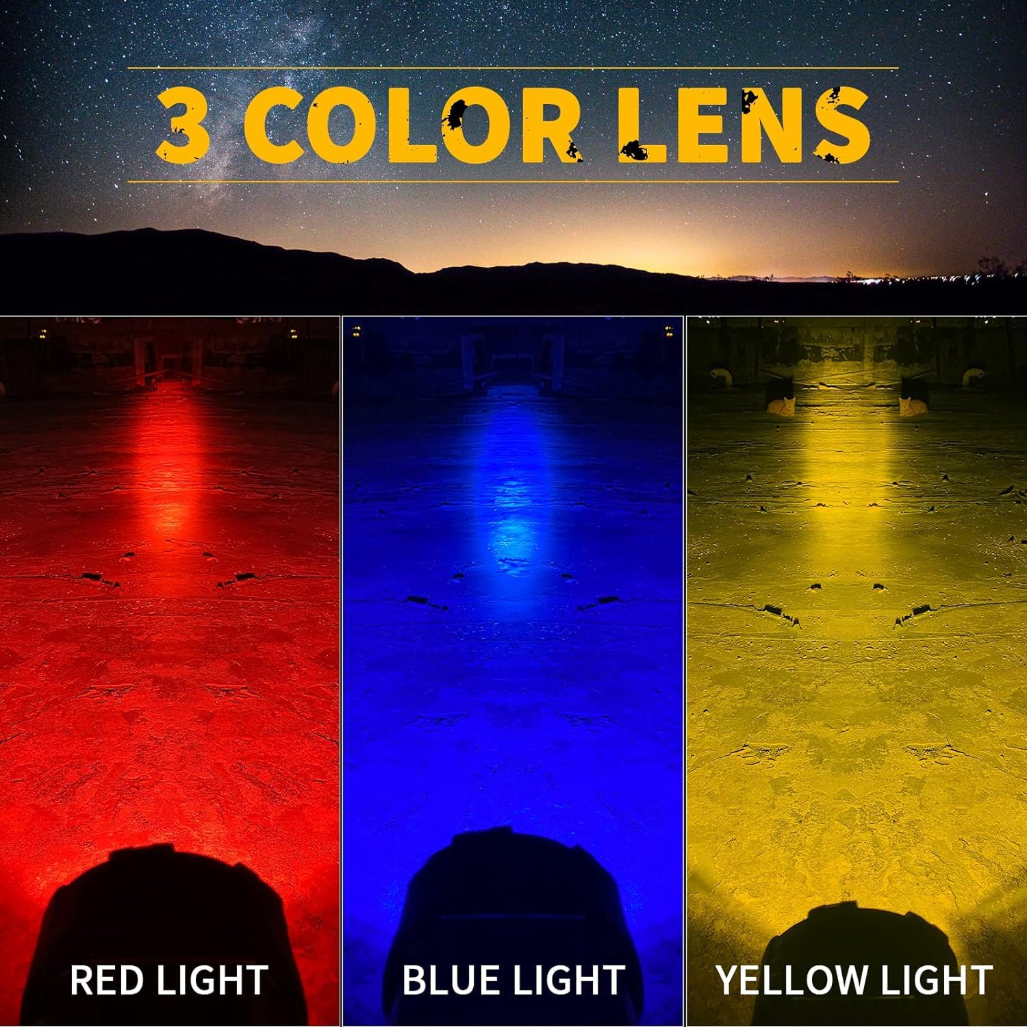 NiaoChao Rechargeable Spotlight Flashlight, 900000 Lumens Spot Lights Outdoor Handheld Spotlight Searchlight with Cob Light, 6 Modes, Folding Stand, IPX6 Waterproof