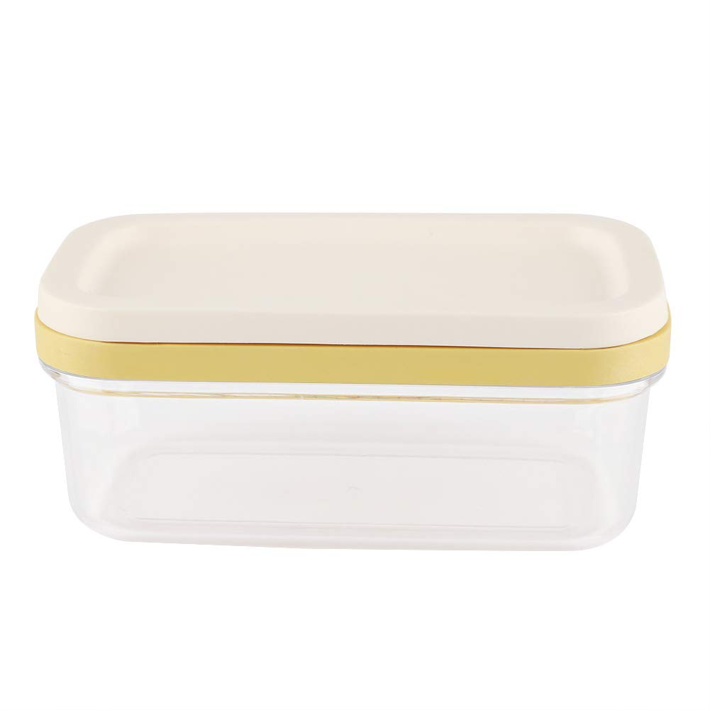 Sealed Rectangular Storage Box No Glitches Butter Box Cheese Container Keeper With Cutting Net Food Storage Box for Kitchen Baking Tools