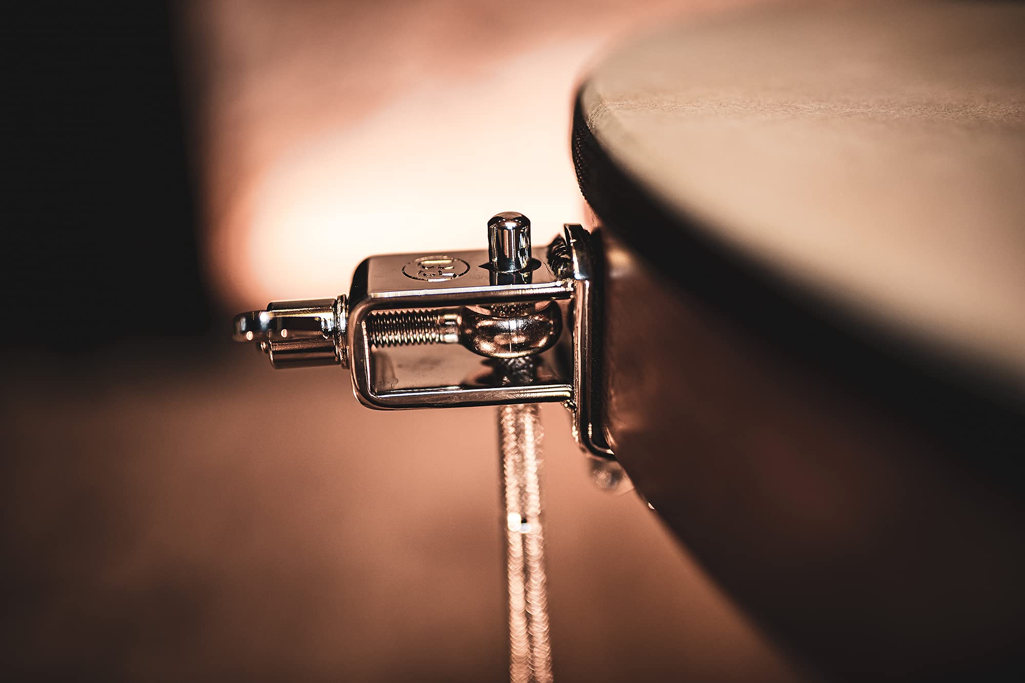 Meinl Percussion Frame Drum Holder, Standard Mount with Soft Foam Padding β NOT Made in China β Chrome Plated Steel, Also Fits Tambourines, 2-Year Warranty (MC-STFDH)