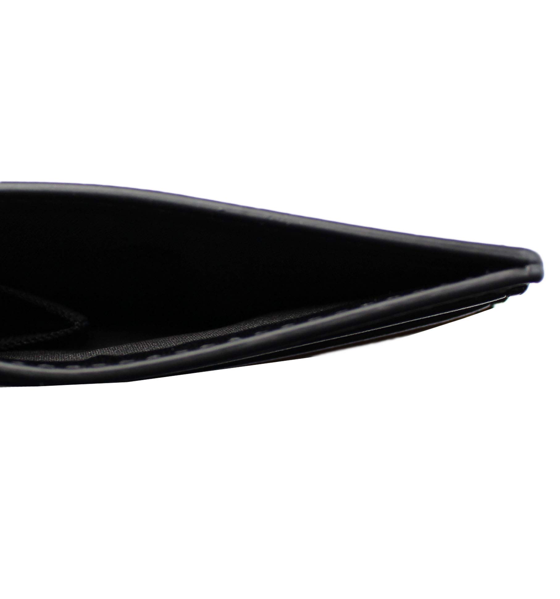 Michael Kors Harrison Leather Tall Card Case - Black/Luggage