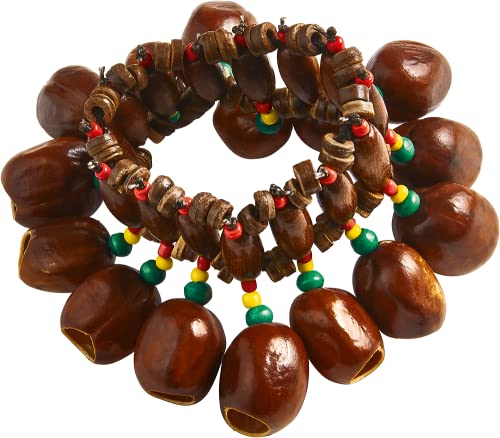 Meinl Sonic Energy Seed Shell Shaker Percussion Instrument Anklet/Bracelet ā Nature Sounds for Meditation, ASMR, Sound Therapy, Yoga