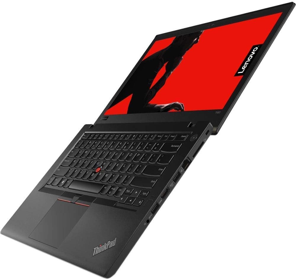 Lenovo Thinkpad T480 Business Laptop, Intel i7-8650U Quad 1.9GHz (Max 4.2GHz), 16GB DDR4 RAM, 512GB SSD, 14" FHD Display, USB-C, HDMI, Thunderbolt-3, Backlit Keyboard, Windows 10 Pro (Renewed)