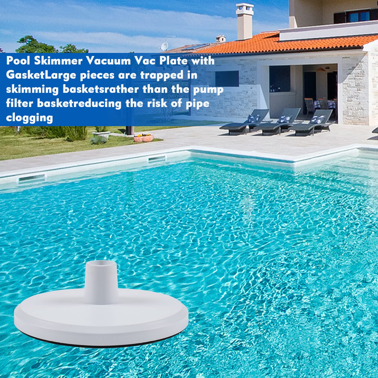 SP1106 Pool Vacuum Plate Ground Pool Skimmer for Hayward Skim Vac Plate 1082 SP1084 SP1085 SP1075
