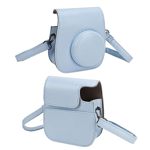 Mini Camera Bag, High Load Bearing Mini Camera Protective Case with Stickers for Mini 12 (Blue)