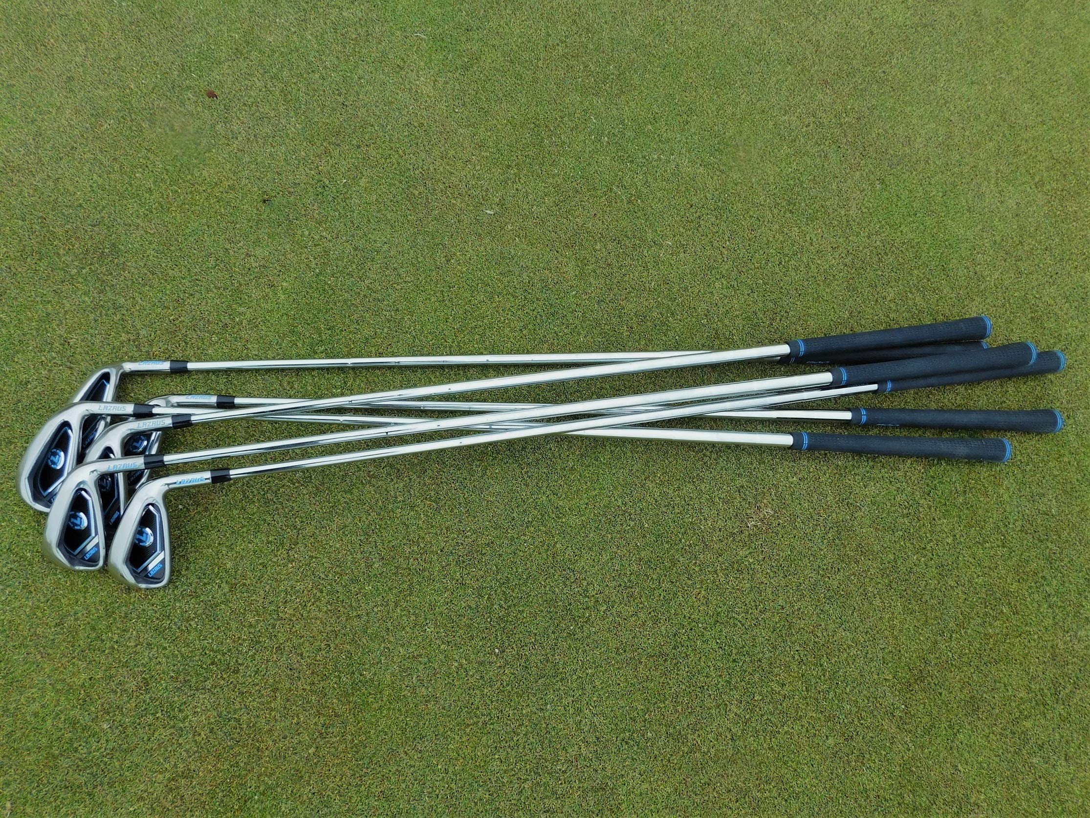 Lazrus Golf | Player-Friendly RH 4-PW, Pitching Wedge Set with Regular Flex & Steel Shaft | Premium Quality Golf Clubs for Men (RH, 4-PW Set, 7 pcs)