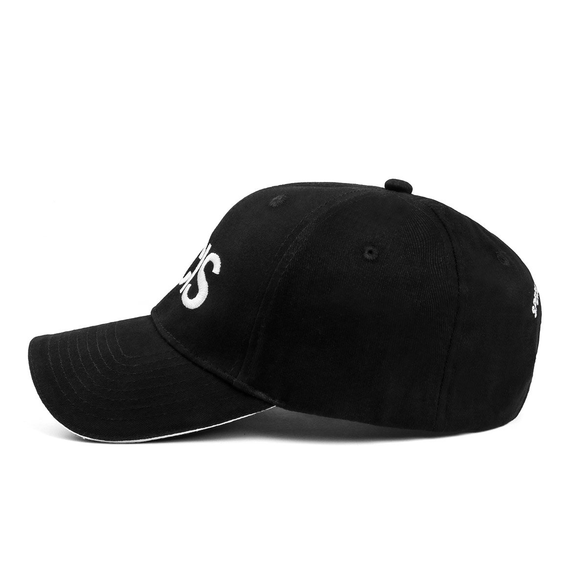 LishufenST NCIS Special Agents Cap Naval Criminal Investigative Service Embroidered Adjustable Cotton Baseball Cap Hat (Black)