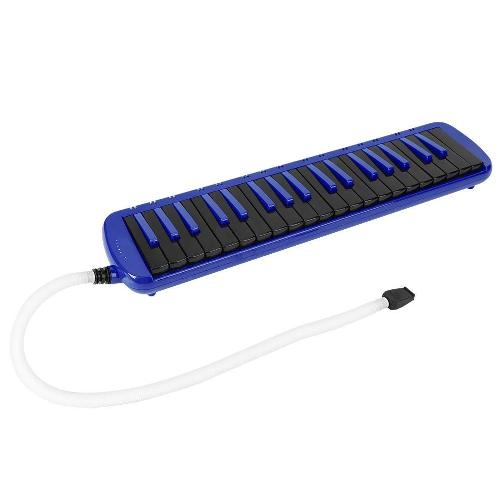 Melodica 37 Key, Melodicas Piano Blowpipe Melodica Musical Instrument(blue)