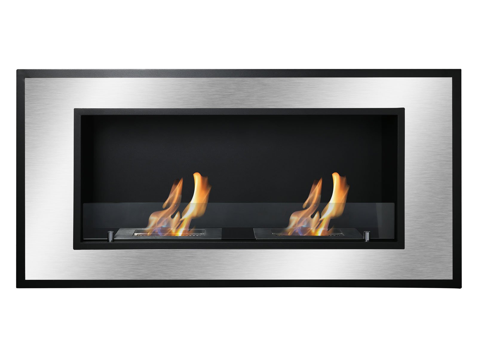 Recessed Wall Ventless Bio Ethanol Fireplace - Bellezza | Ignis