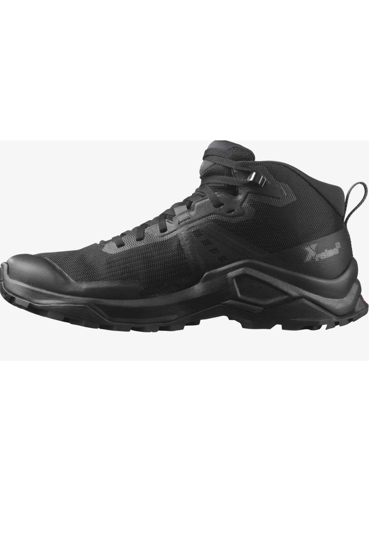 Salomon Men's X Raise 2 Mid GTX Climbing Shoe, Black/Black/Ebony, 8.5