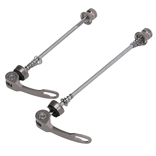 Quick Release Bicycle Skewer Set, Durable Detachable Bike Wheels and Accessories Resistance for Road Bike Mountain Bike()