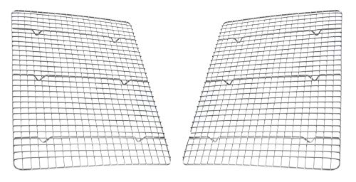 USA Pan Half Sheet Nonstick Roasting and Cooling Rack, Set of 2