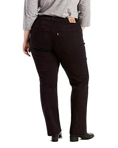 Levi's Women's Plus-size 414 Classic Straight Jeans, Maui Waterfall (Waterless), 35 (US 16) R
