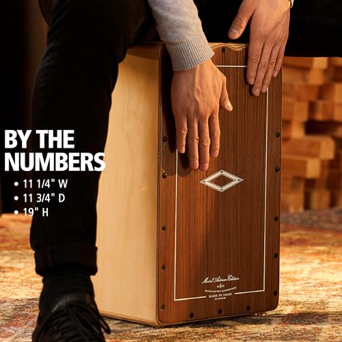 Meinl Artisan String Cajon with Mongoy Frontplate / Baltic Birch Body - MADE IN SPAIN - BulerĂa Line, 2-YEAR WARRANTY (AEBLMY)