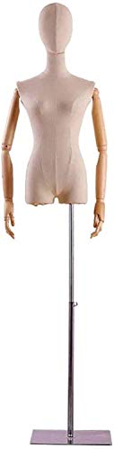Mannequin Mannequin Dressmakers Dummies Fashion Students Display Bust Metal Bracket Base Female Professional Tailors Dummy (#2)