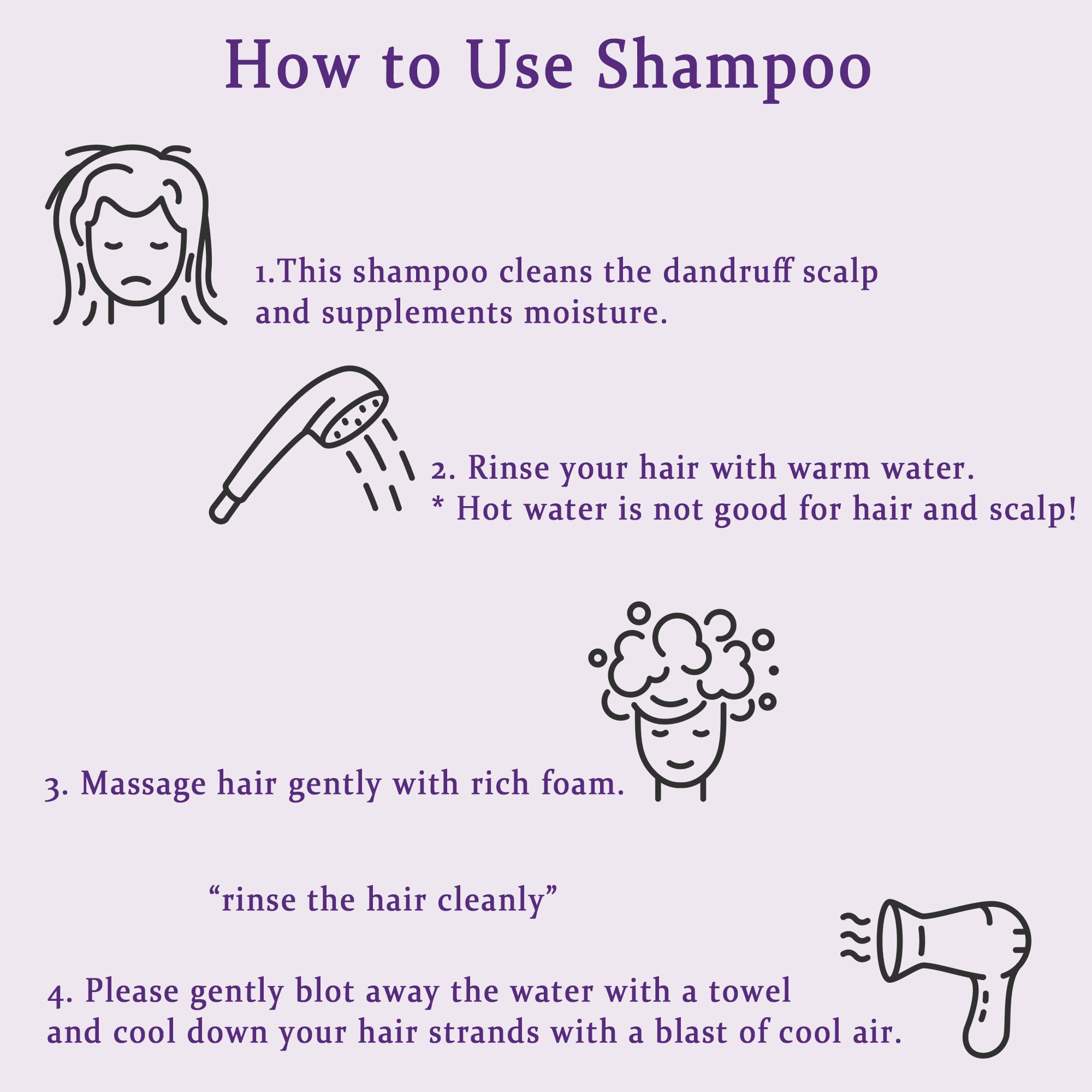 WONDERBAR101 Dry Hair and Itching Scalp Dandruff Shampoo Bar – plant-based, pH balanced, Eco-friendly, Plastic Free Packaging (Lavender)