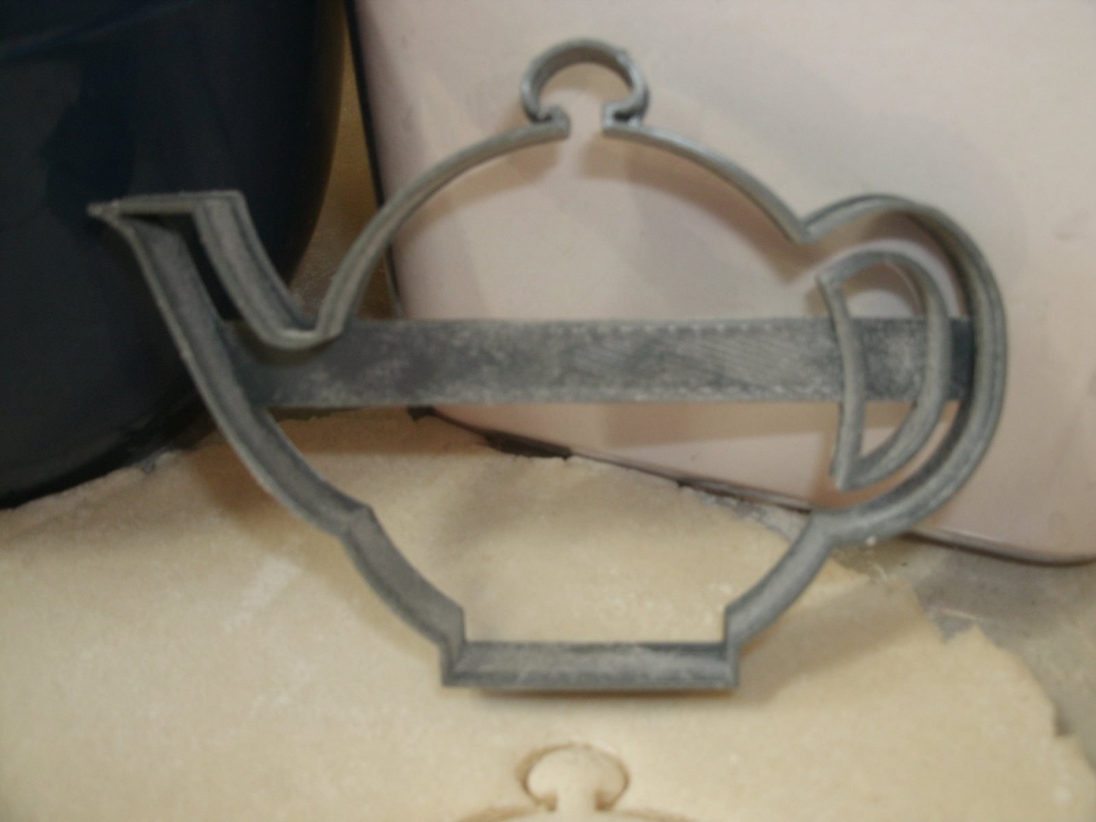 TEA TIME CUP POT HANGING NAME TAG BEVERAGE SET OF 3 COOKIE CUTTER USA MADE PR1178