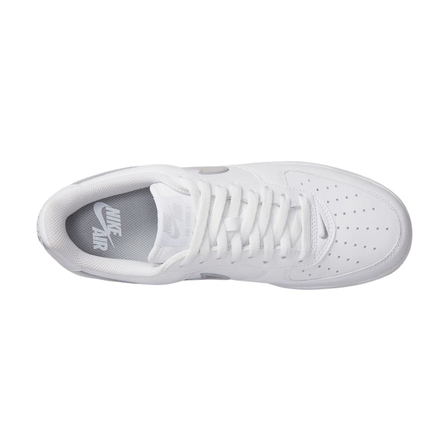 Nike Men's Air Force 1 Low Sneaker, White/Varsity Red/Black, 11
