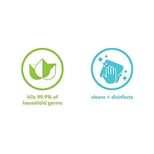 Method Antibacterial Toilet Bowl Cleaner, Spearmint, Kills 99.9% of Household Germs, 24 Fl Oz
