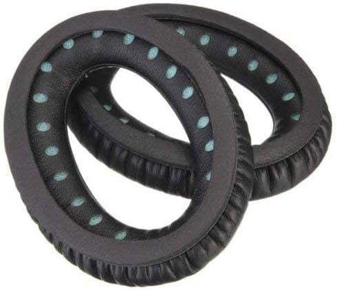 Zotech Leather Replacement Ear Pads Memory Foam Pads for QuietComfort 35 / QC 25 / QC15 / QC2 / Ae2 / Ae2i / Ae2w / SoundTrue & SoundLink (Black)