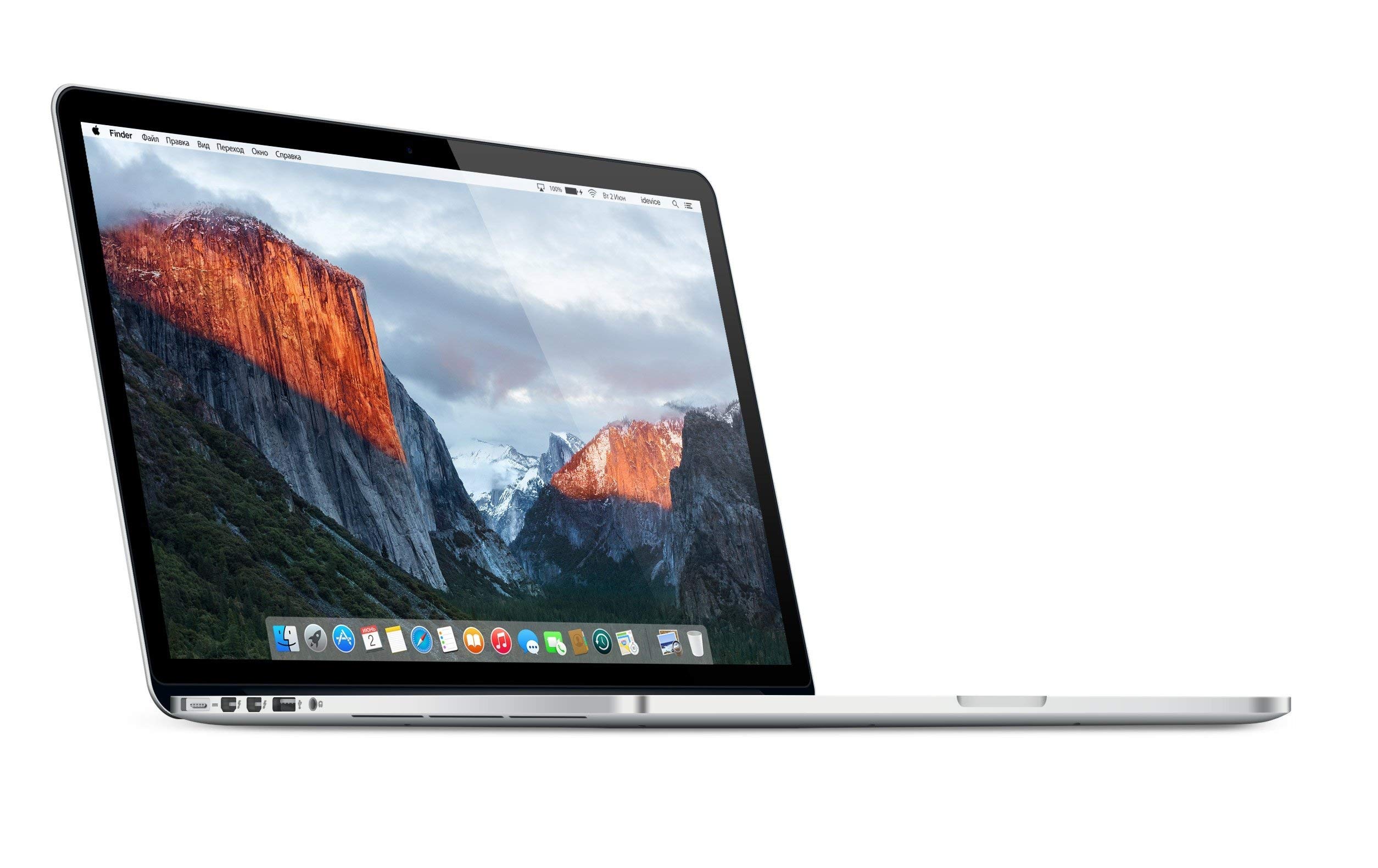 Mid 2015 Apple MacBook Pro with 2.5GHz Intel Core i7 (15.4 inch Retina Display, 4GB RAM, 500GB HDD) Silver (Renewed)