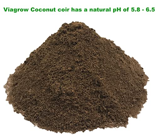 Viagrow VCCB650-3 Coco Coir, 3 Pack, Makes 2 Gallons / 7.5 Liters / 8 Quarts, 650g Brick