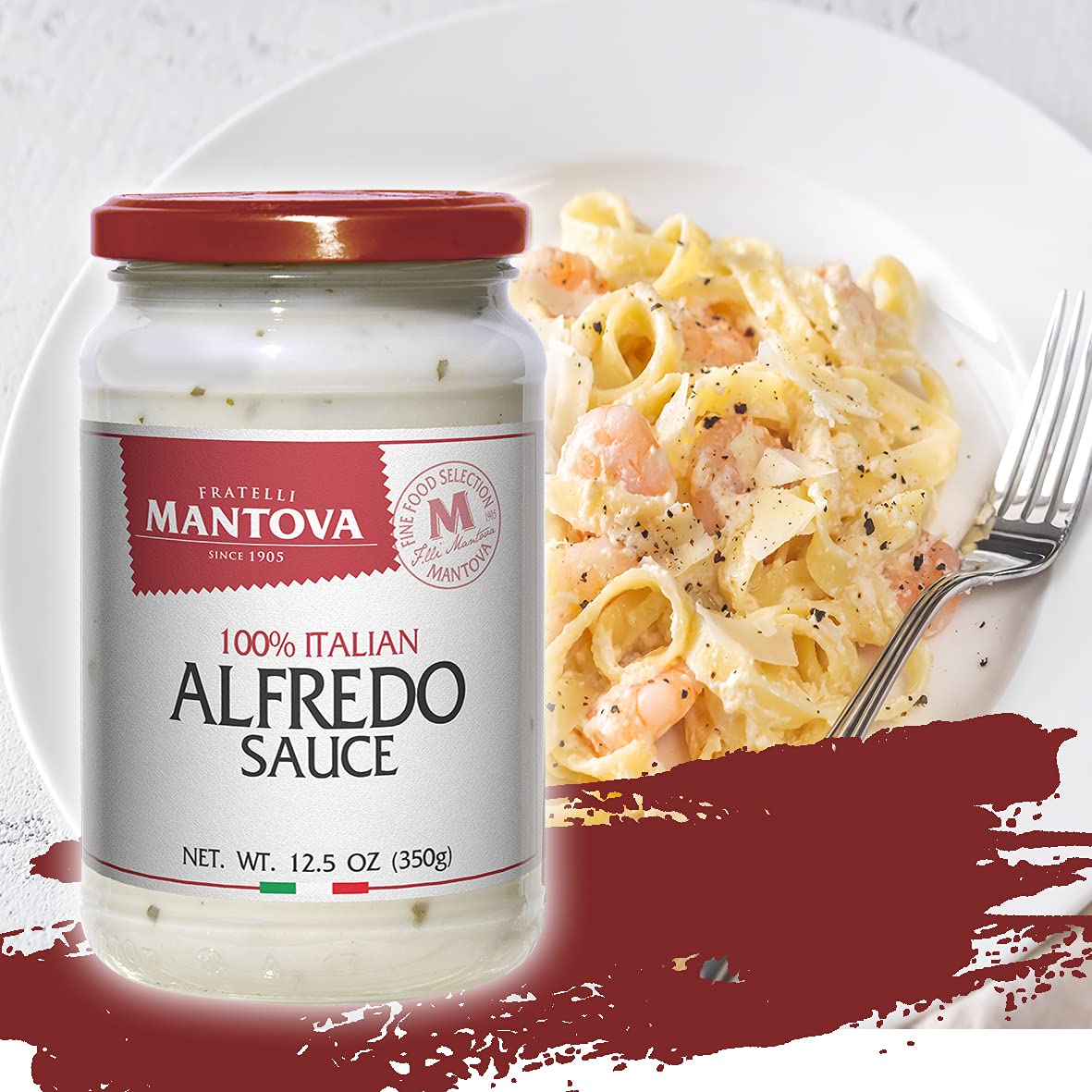 Mantova Organic Spaghetti Pasta - Non-GMO Italian Imported Pasta - 1 lb. Packs (Quantity of 6)