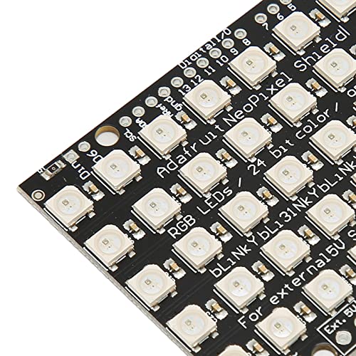 WS2812B 5050 Integrated RGB LED Driver 40bit Color Light Development Board for Hotel