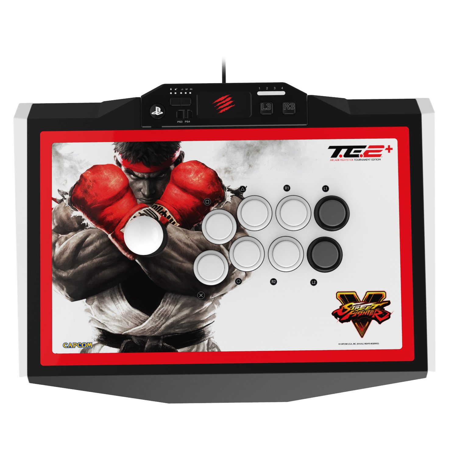 Mad Catz Street Fighter V Arcade FightStick TES+ for PlayStation4 and PlayStation3