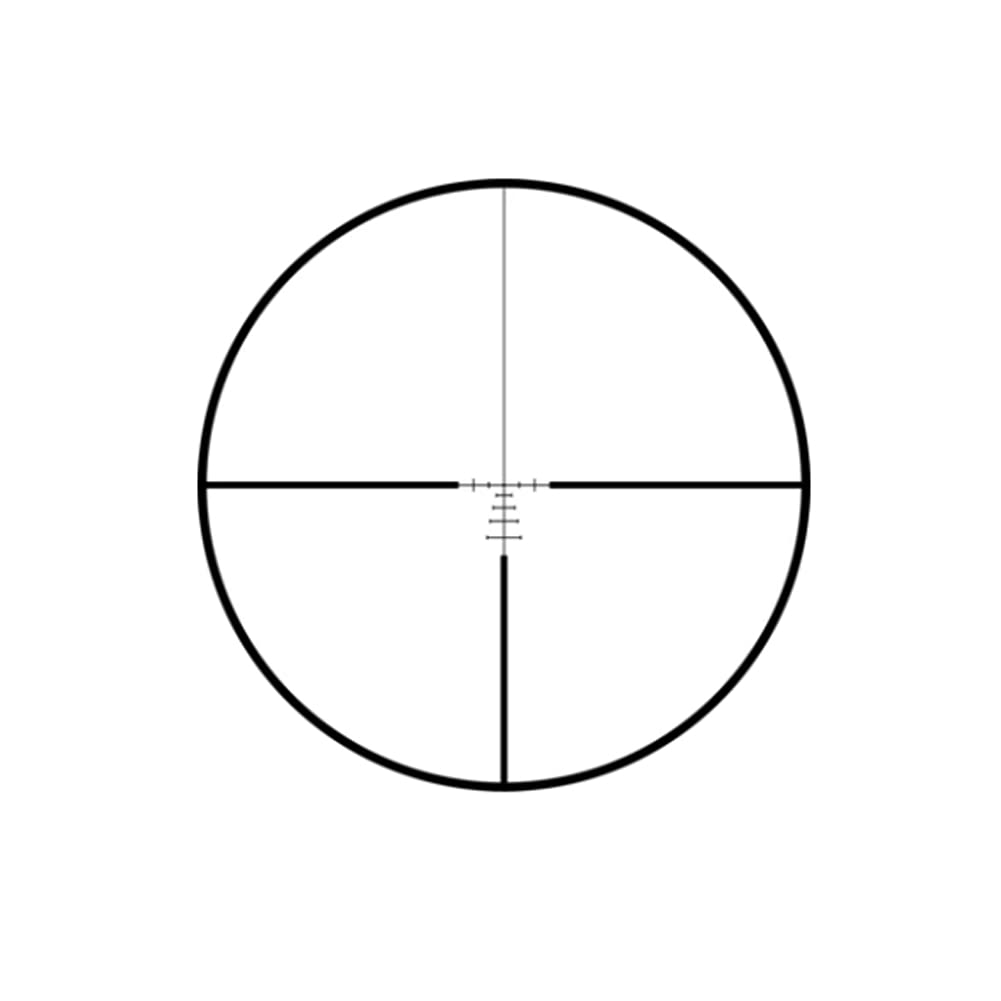 Meopta 653661 Optika6 4.5-27x50 30 mm SFP Second Focal Plane Hunting Scope, BDC, Black