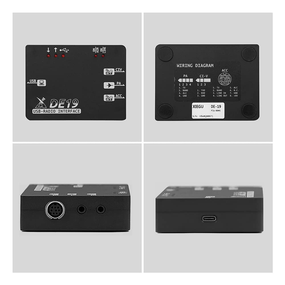 Xiegu DE-19 External Expansion Adapter for XIEGU G90 G90S G106 G106C XPA125B