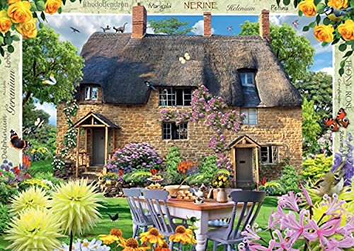 Ravensburger Country Cottage No.14 - Baker's Cottage 1000 Piece Jigsaw Puzzles for Adults & Kids Age 12 Years Up