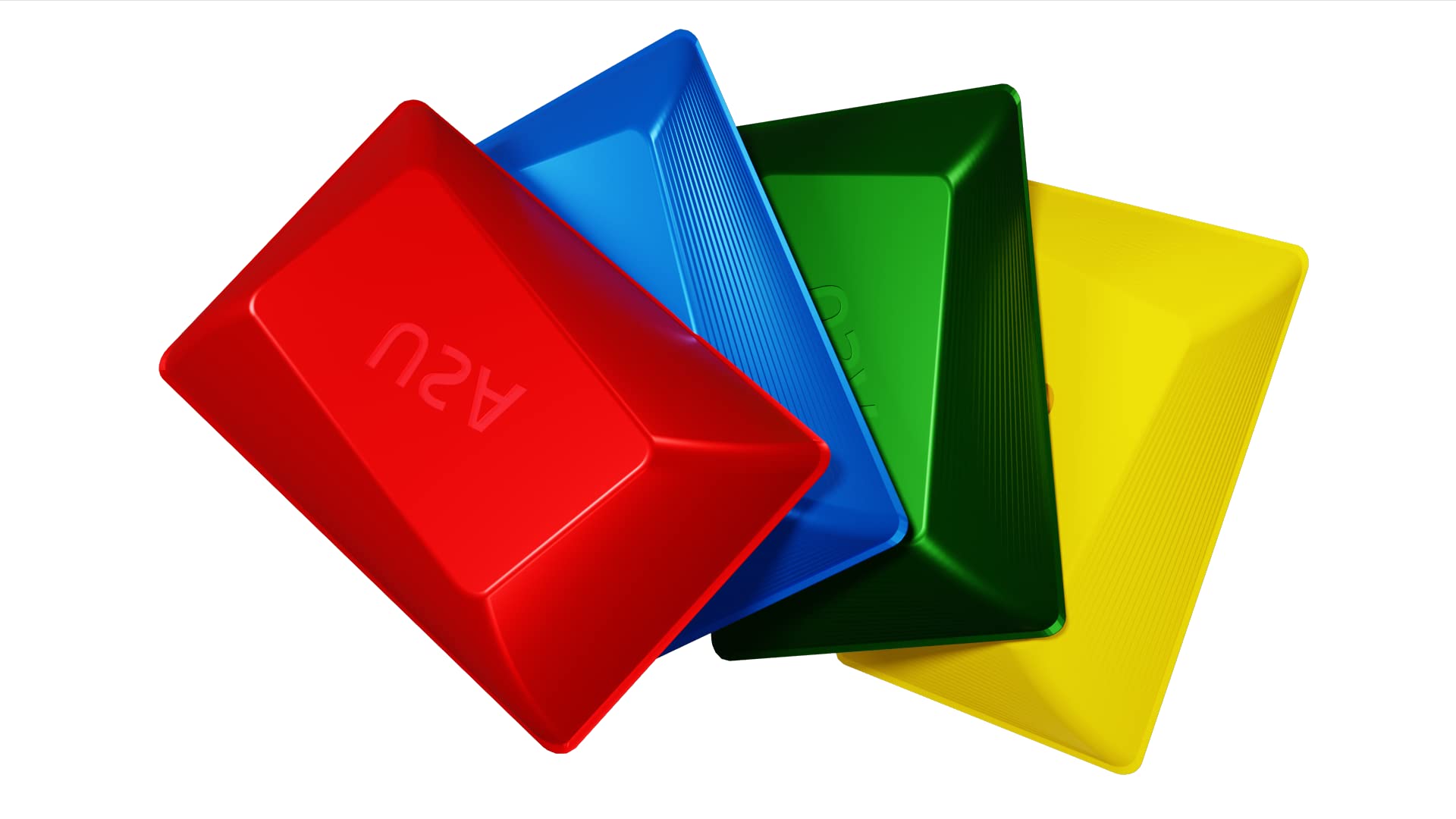 USA-Made Board Game Component Trays (4 Pack) - Accessories to Store Pieces from Your Favorite Games - Strategy - Roleplaying - Party Games