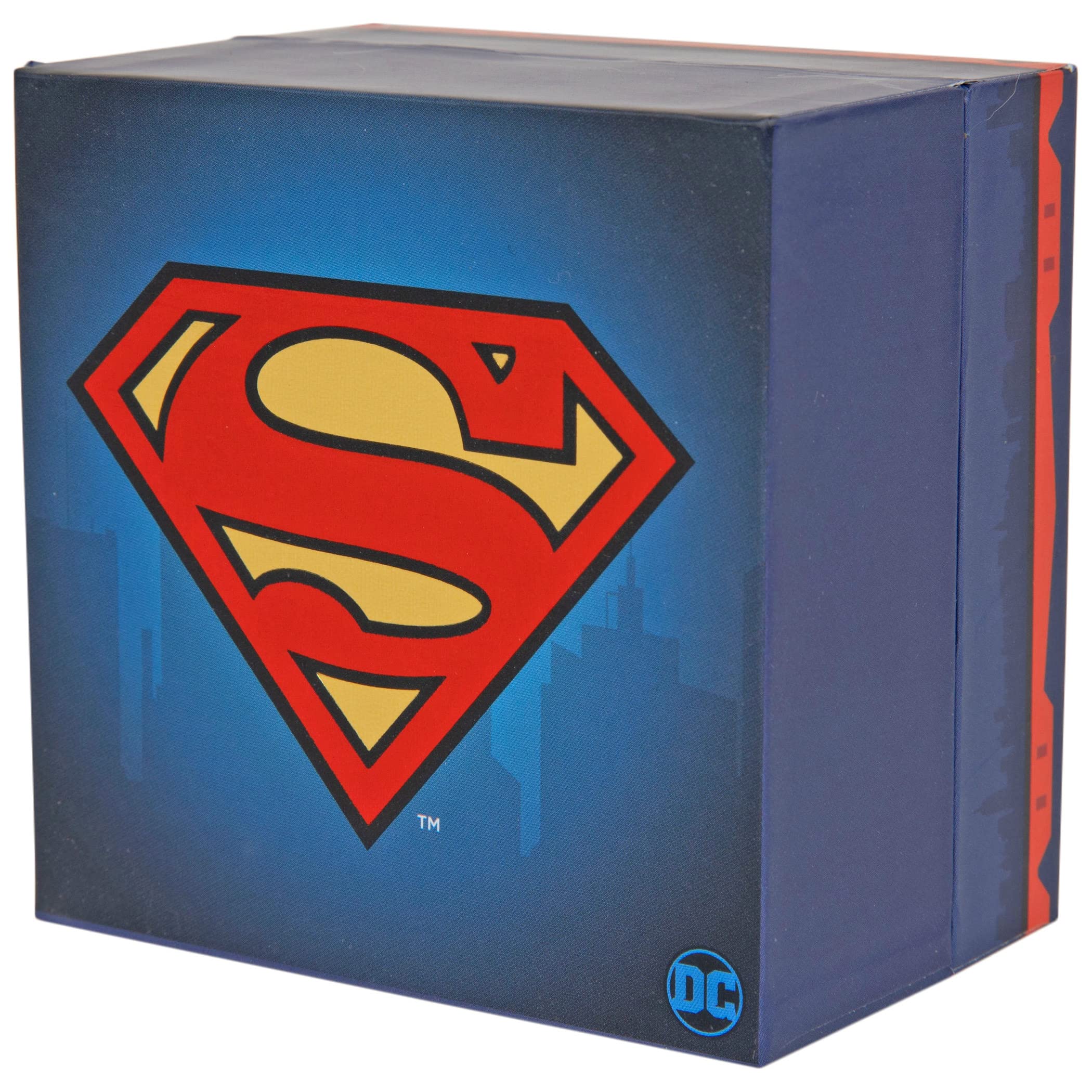 Superman Symbol Blue Power Ring (Size 13)