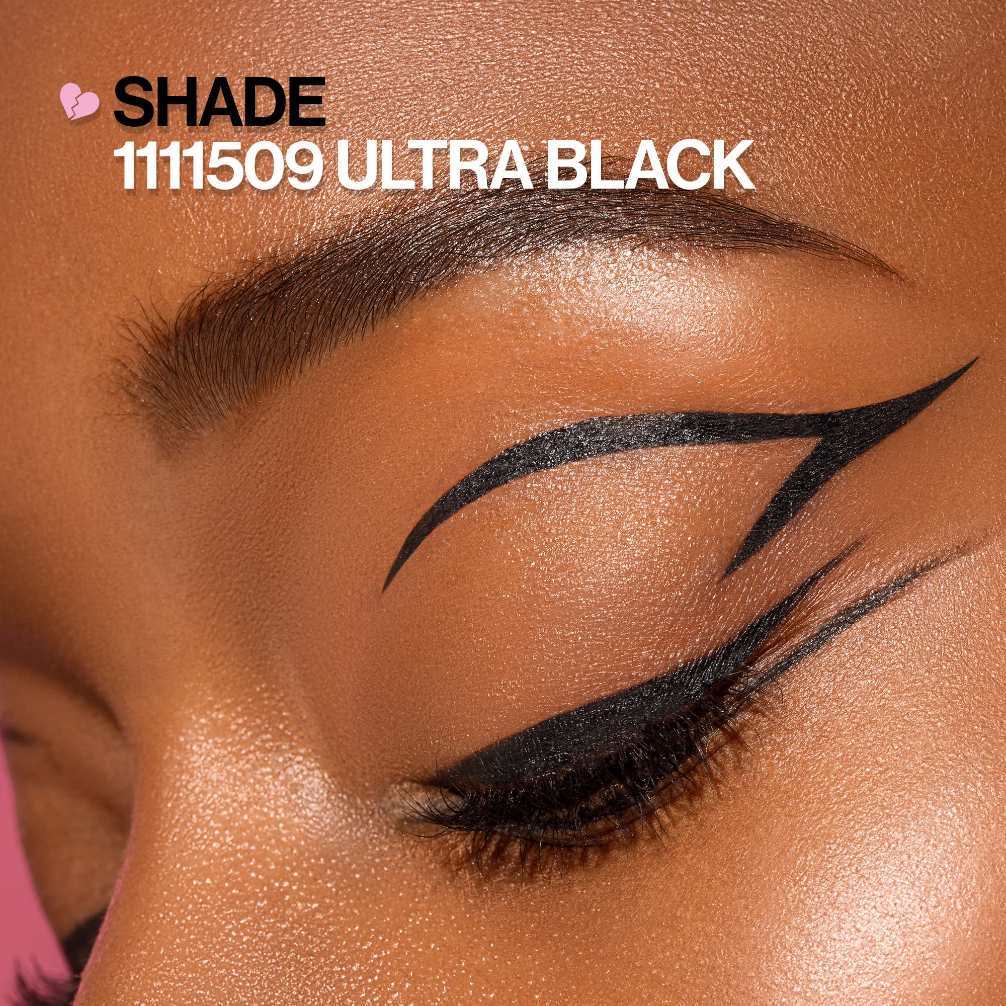 wet n wild Mega Last Breakup Proof Liquid Eyeliner Bundle - Quick Drying, Smudge-Resistant, 16-Hour Wear - Cruelty-Free & Vegan - Black